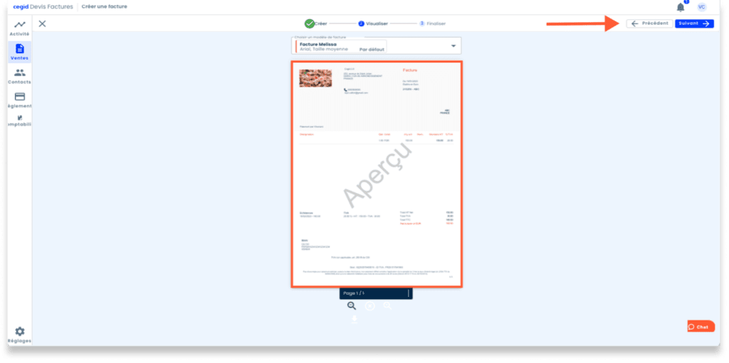 Comment réaliser sa facture
