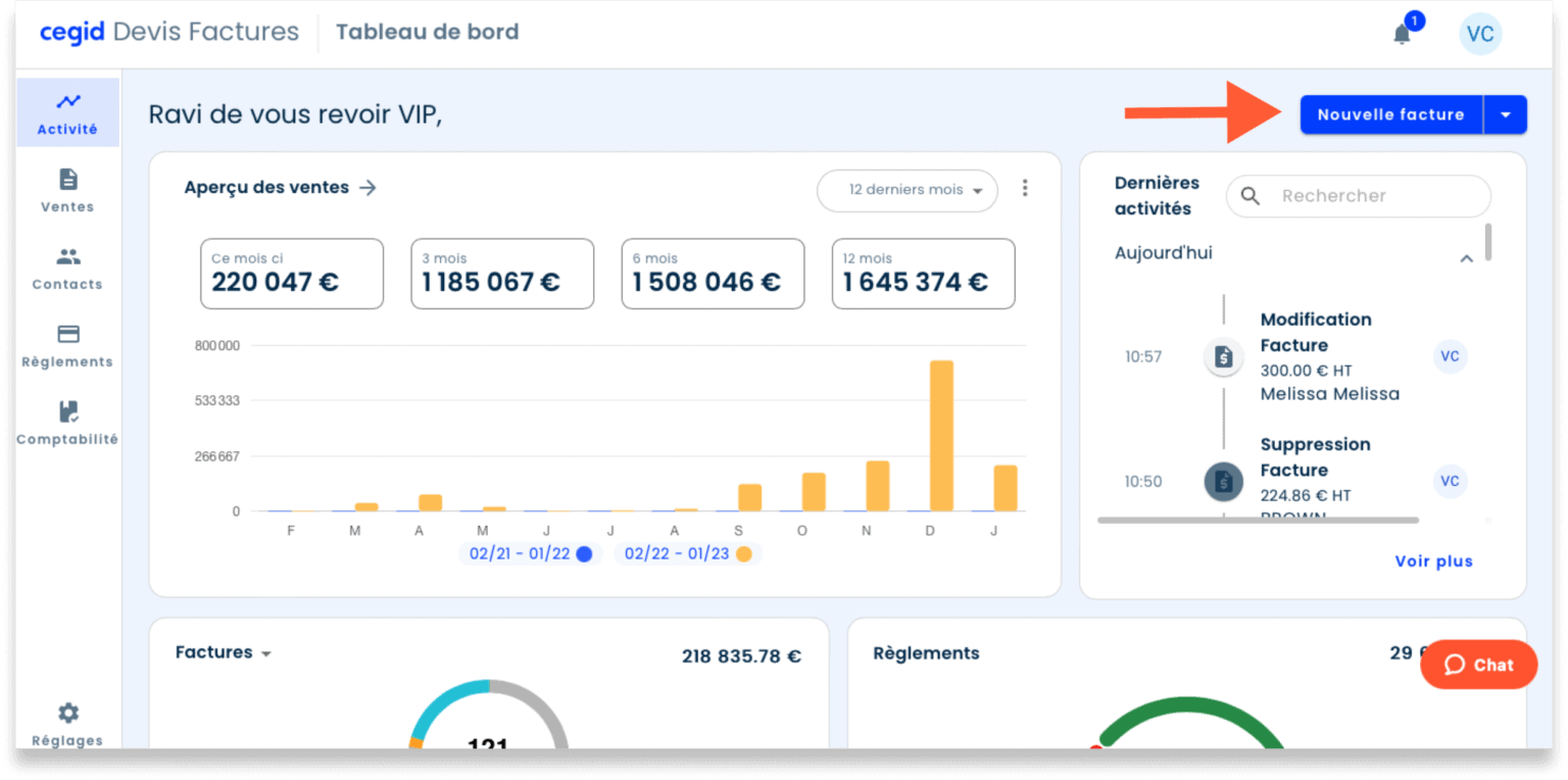 Comment éditer simplement une facture