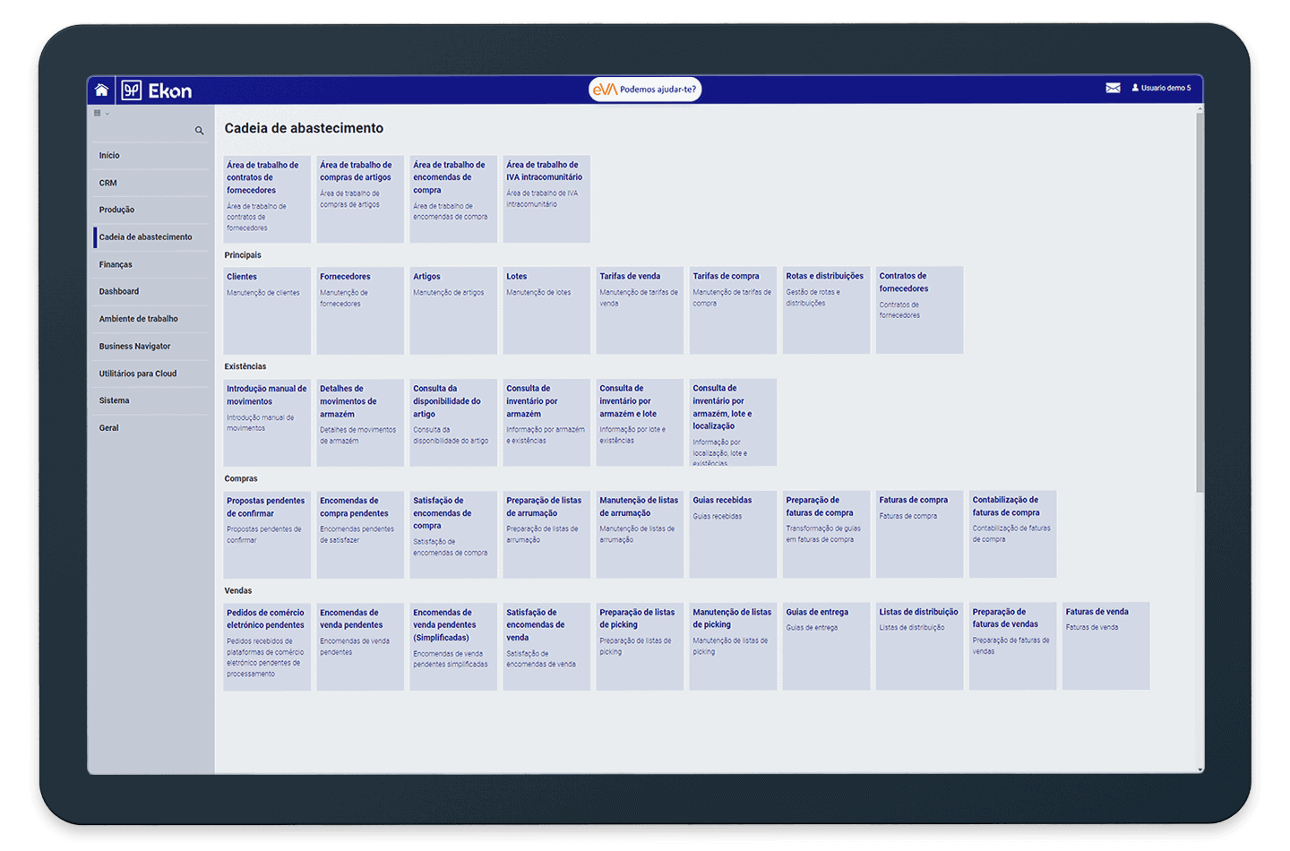 Cegid Ekon ERP - Software ERP para Empresas - Sistema ERP