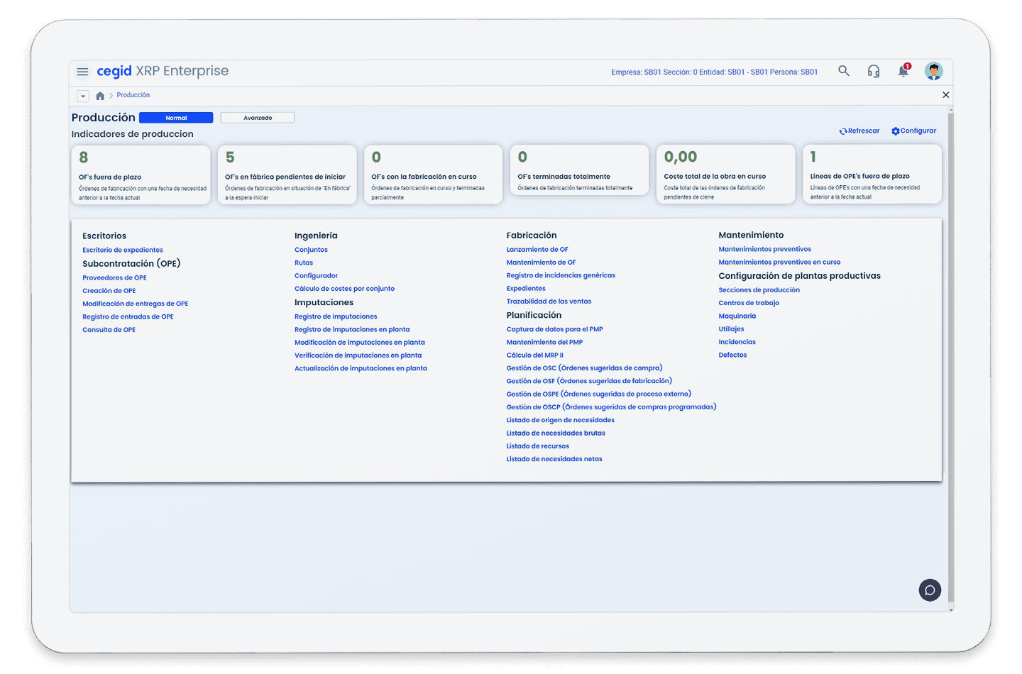 ERP medianas Empresas - Software Gestión medianas Empresas