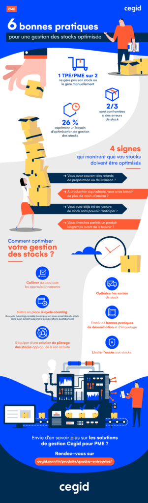 6 bonnes pratiques pour une gestion des stocks optimisée